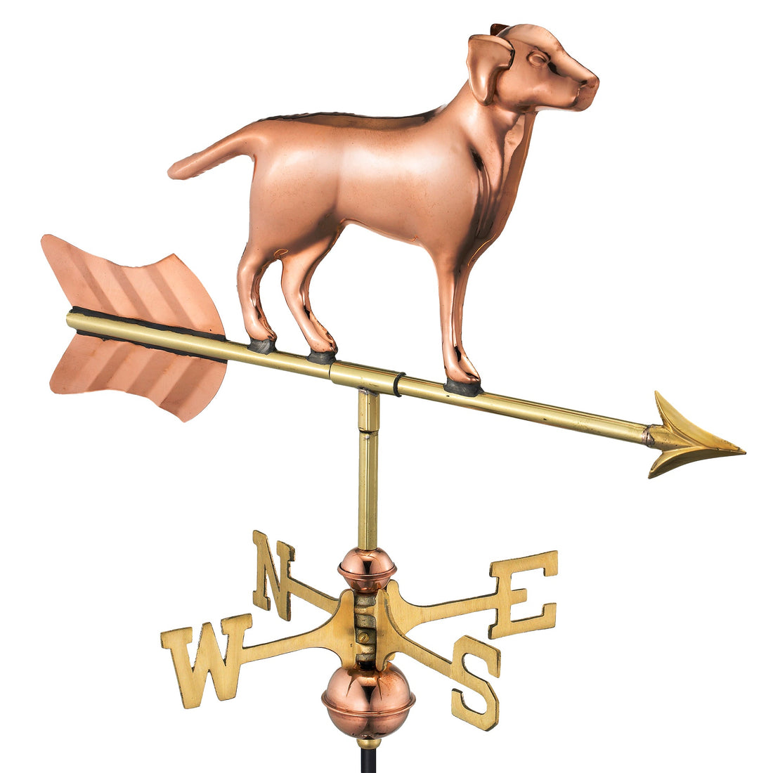 Labrador Retriever Garden Weathervane – Good Directions