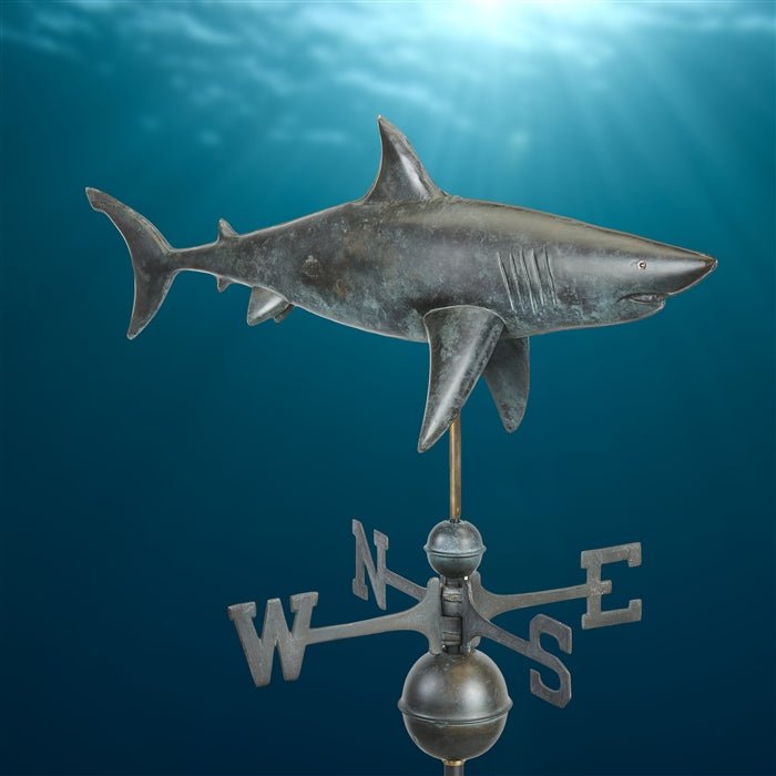 Nautical Weathervanes For Sale: Mermaid, Whale, Shark, Dolphin, Fish ...